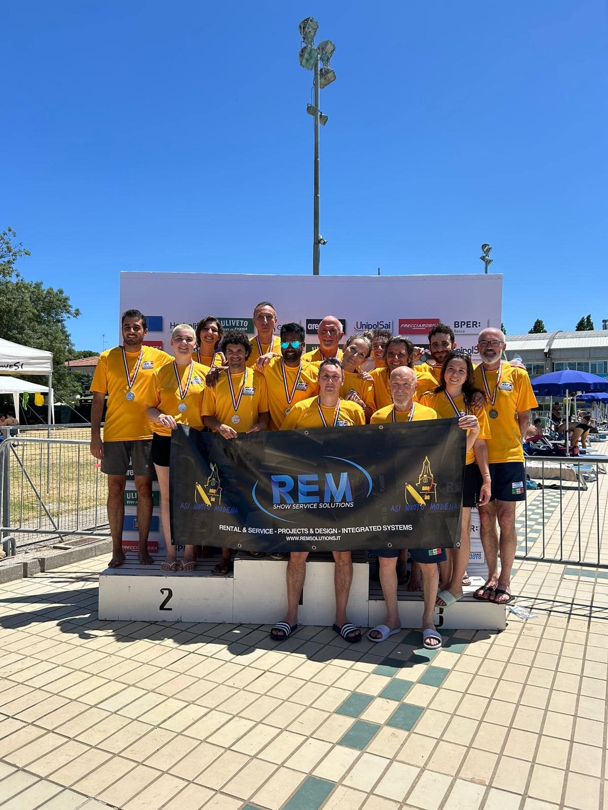 REM Solutions è sponsor ufficiale di ASI Nuoto Modena